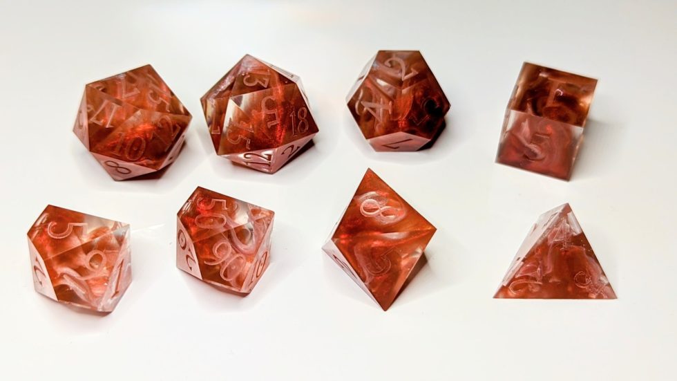 Making Dice: Cap Molds for Dungeons & Dragons by Hanley Brady